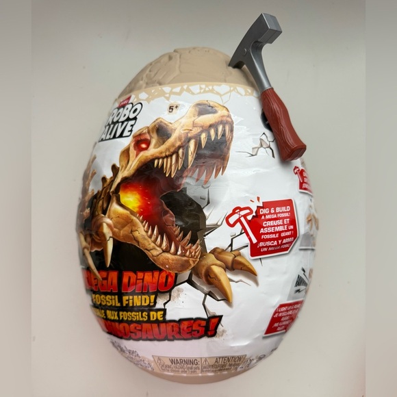 Zuru | Toys | Zuru Robo Alive Mega Dino Fossil Egg New | Poshmark